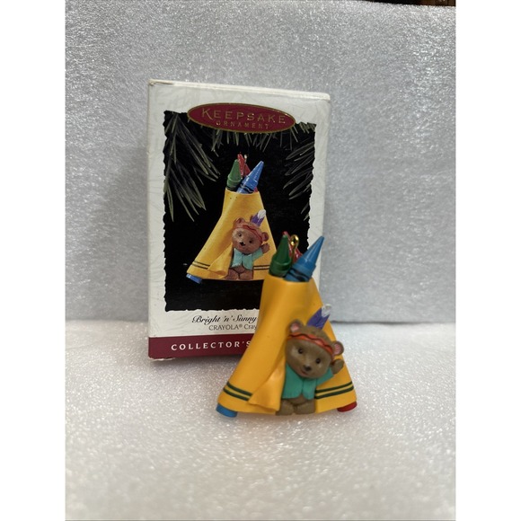 Hallmark | Holiday | Hallmark 995 Bright Sunny Teepee 7th In Crayola ...